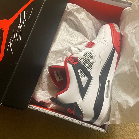 Jordan | Shoes | Air Jordan 4s Fire Red | Poshmark